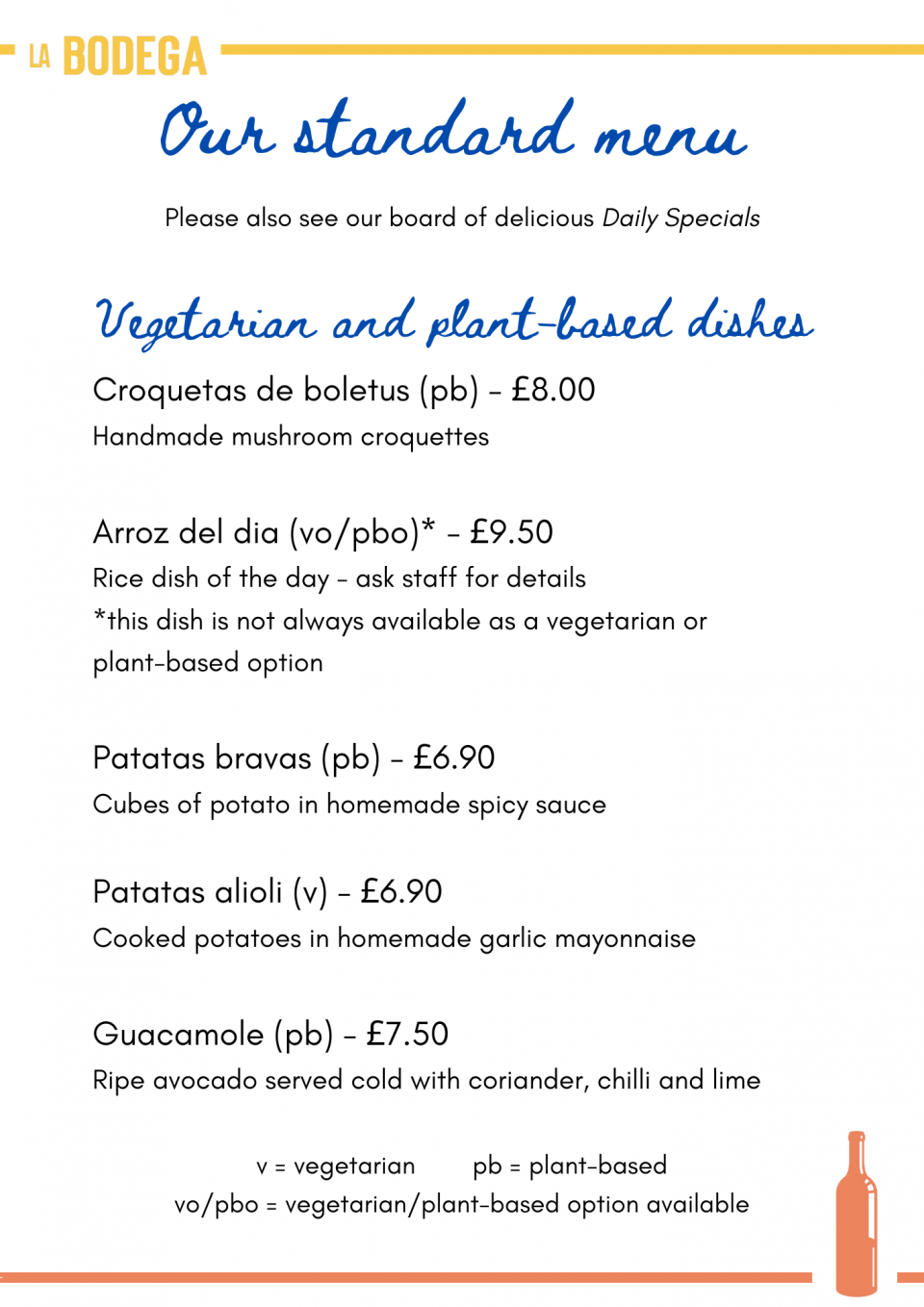 La-bodega-menu